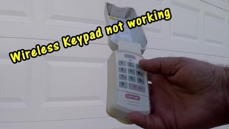 Garage Door Will Open But Not Close With Remote