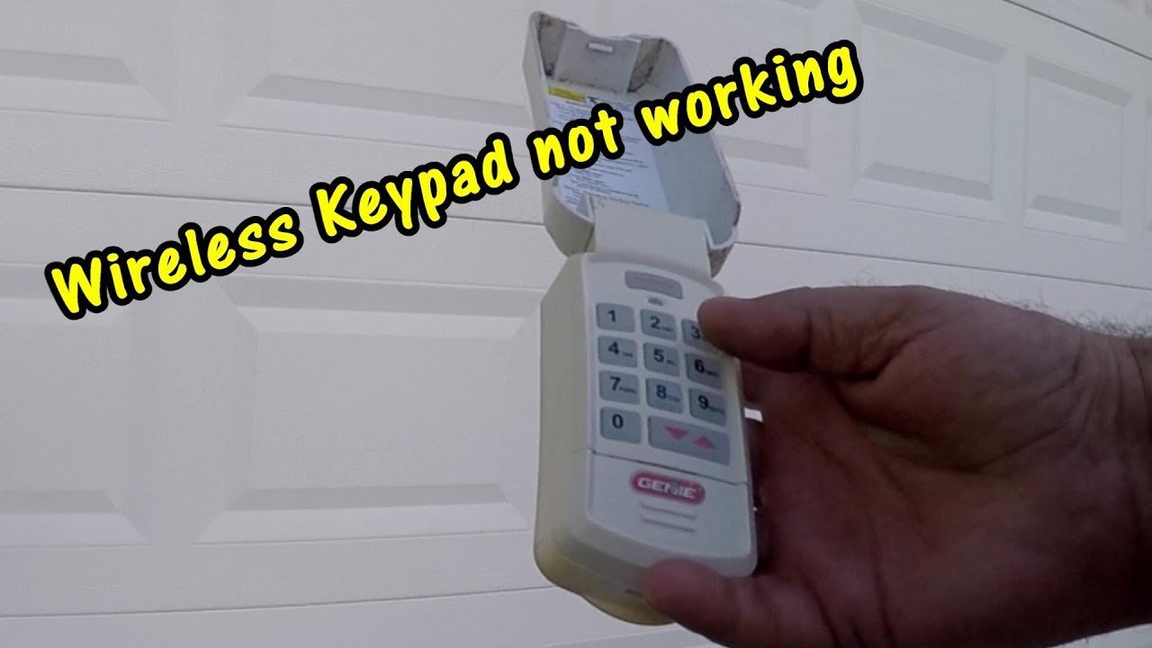 Liftmaster Garage Door Keypad Not Working: Quick Fixes